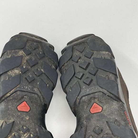 Salomon | Shoes | Salomon Snow Clog Shoes Mens 3 Brown Suede Slip On ...